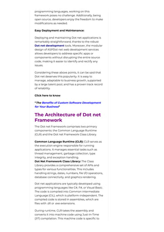 Why Dot Net is the Most Demanded Framework in 2024 | PDF