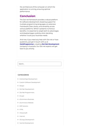 Why Dot Net is the Most Demanded Framework in 2024 | PDF