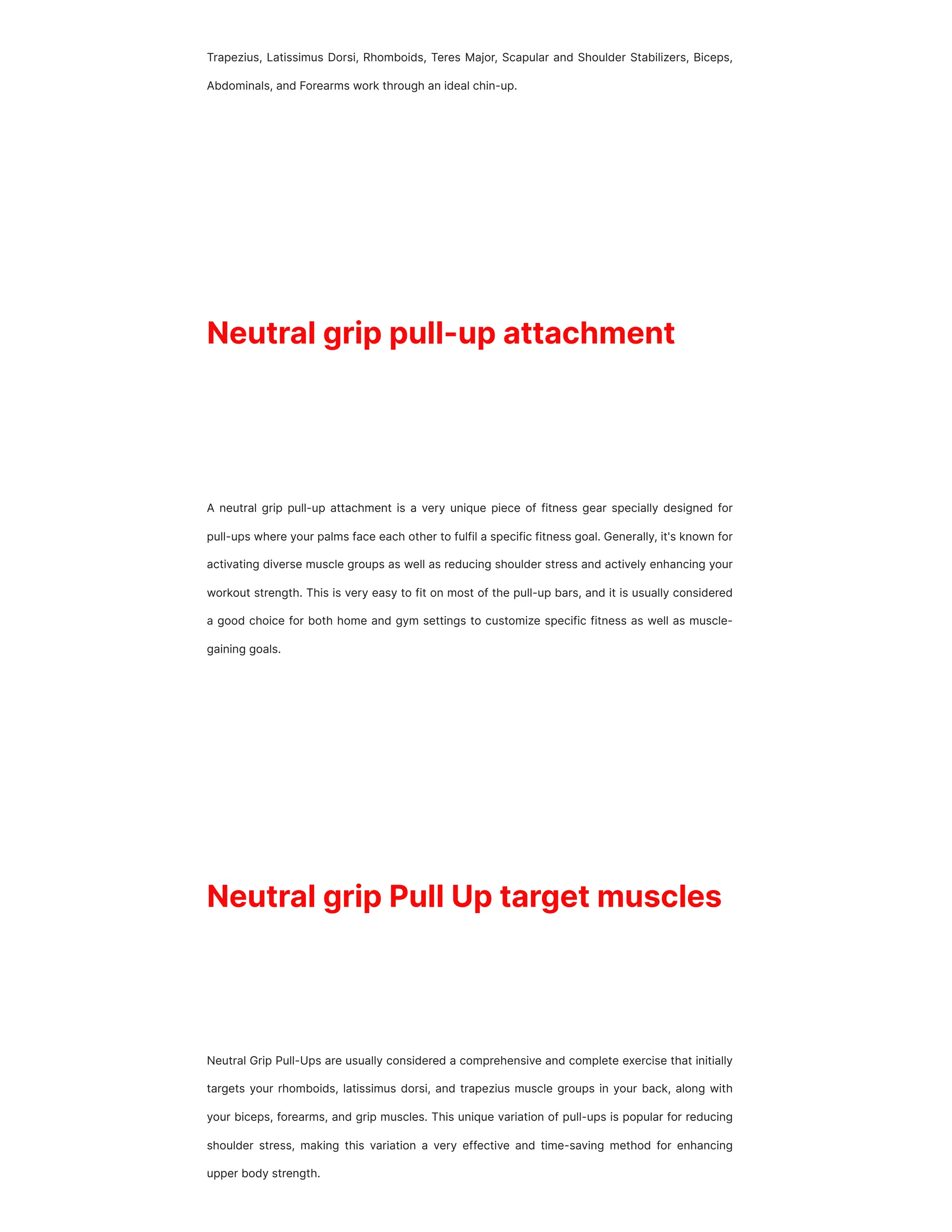 What muscles do neutral grip pull-ups work: Neutral grip pull up ...