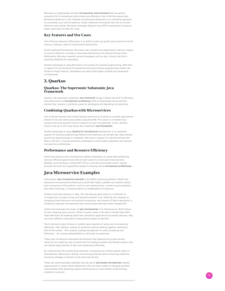 Basics of Java Microservices: Frameworks, Examples & Use Cases | PDF