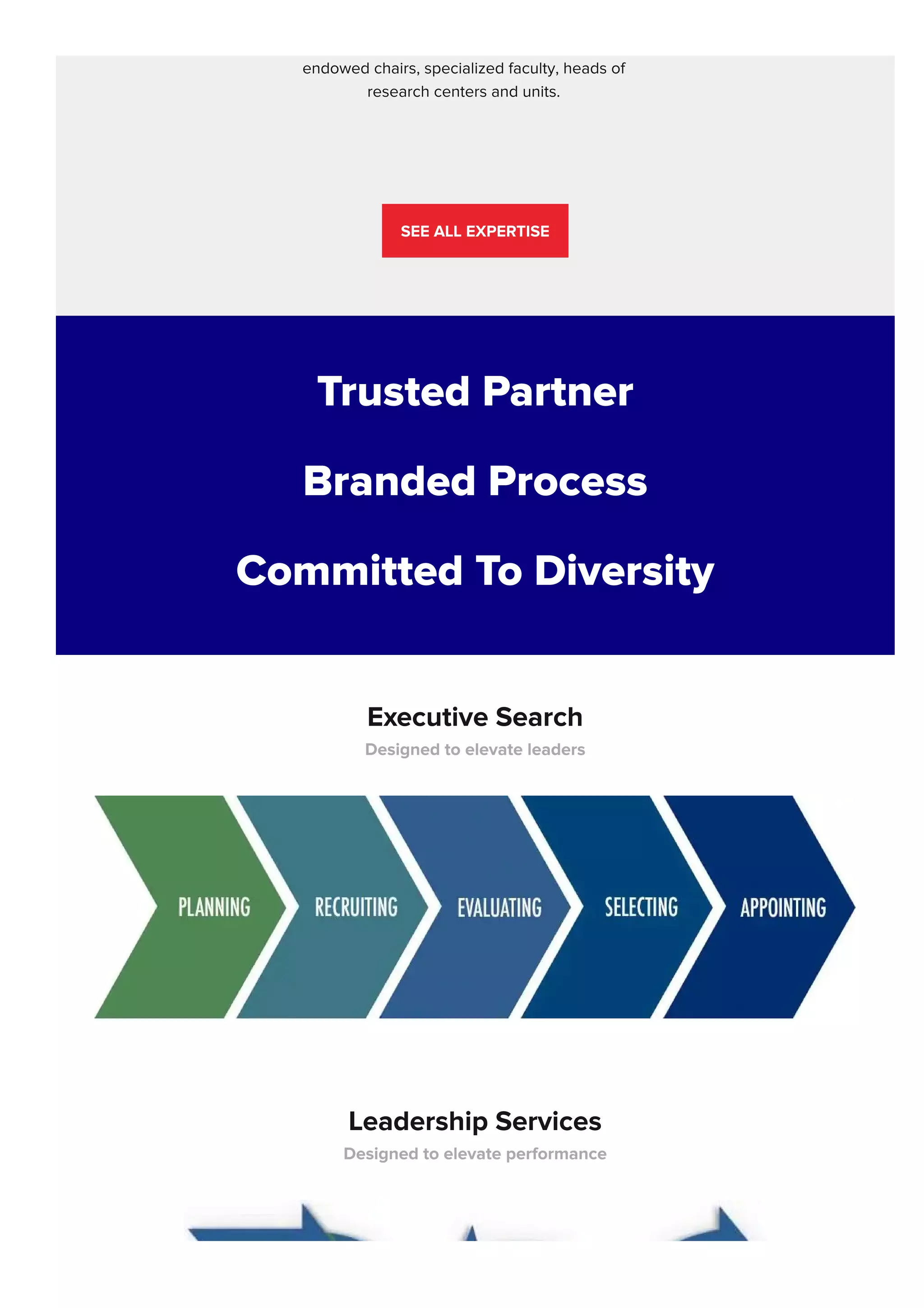 Higher education headhunters | PDF