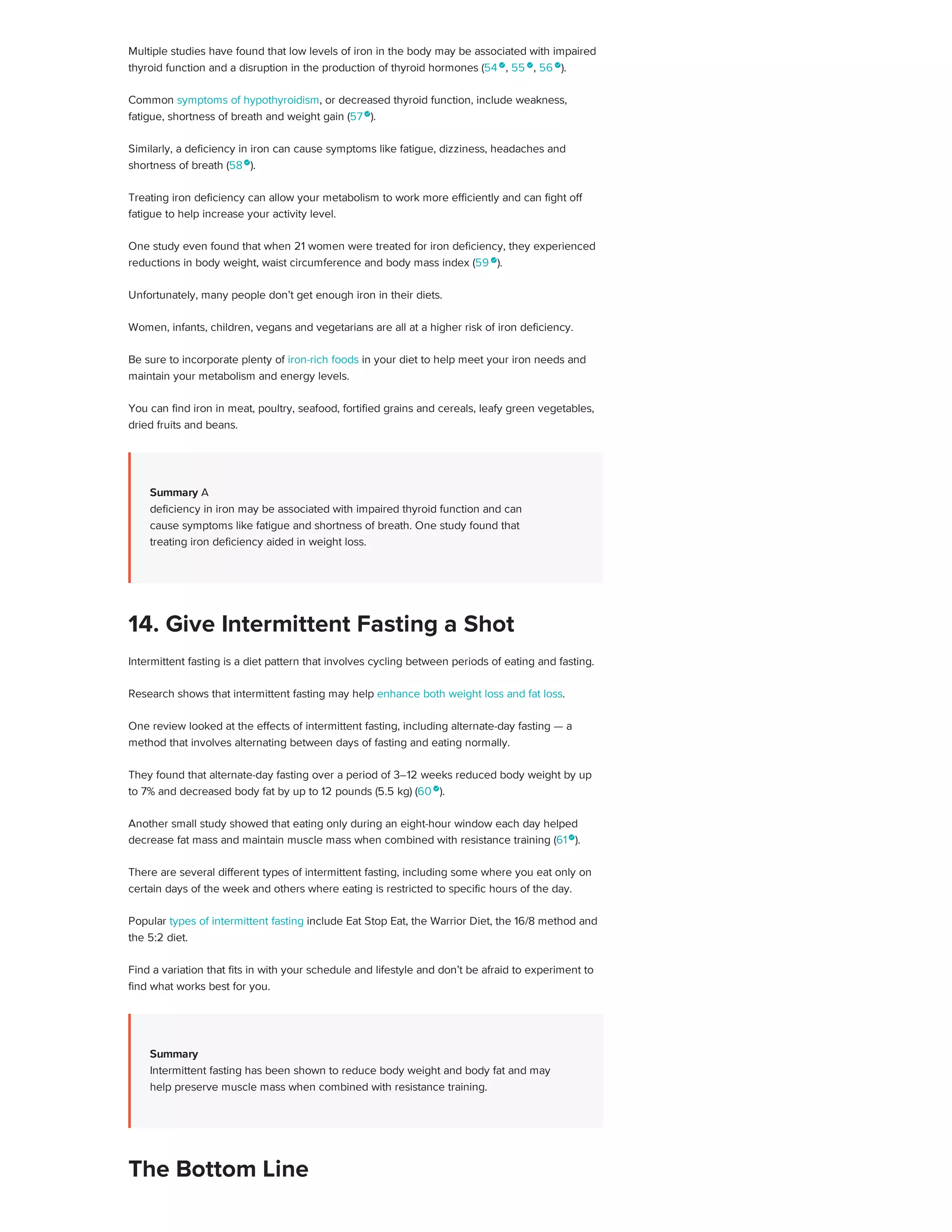 14 tips to loss bady fat | PDF