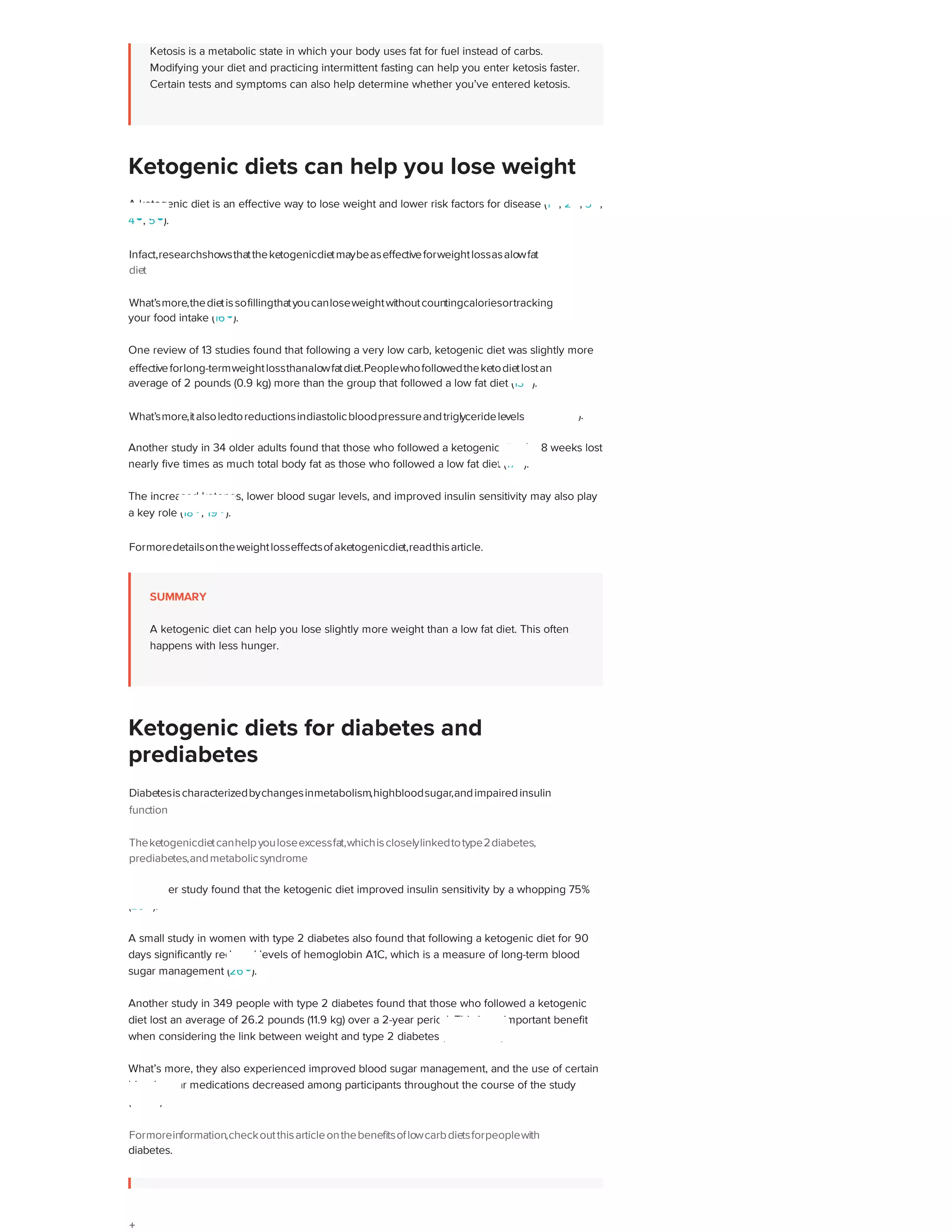 The Ketogenic Diet: A Detailed Beginner’s Guide to Keto | PDF