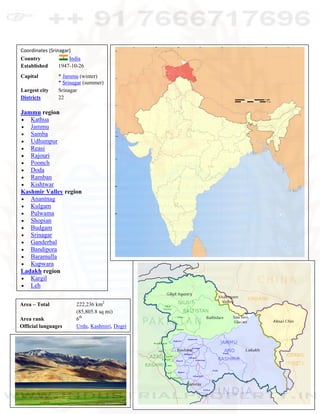 Jammu and Kashmir Policy 200 | PDF | Industrial Property | Real Estate