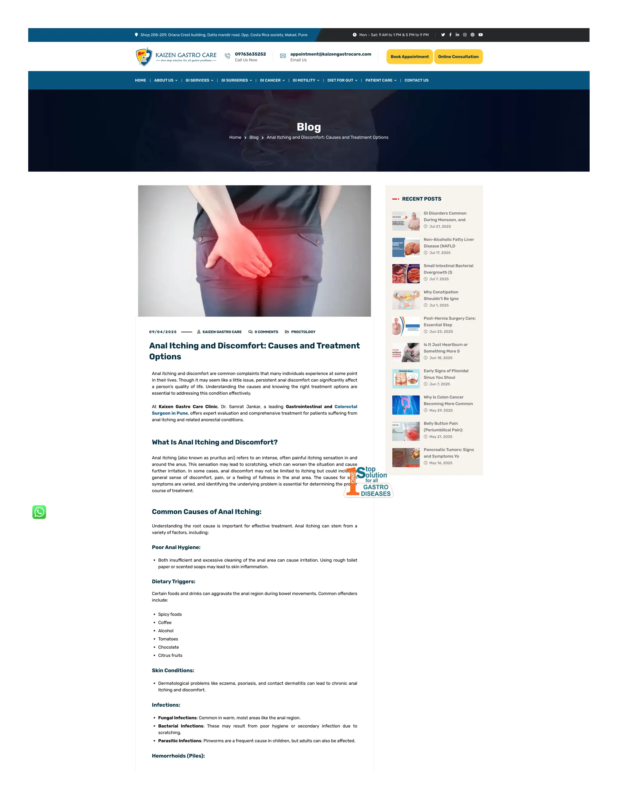 Anal Itching And Discomfort Causes And Treatment Options Pdf