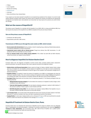 Hepatitis D Treatment in Pune- Kaizen Gastro Care | PDF