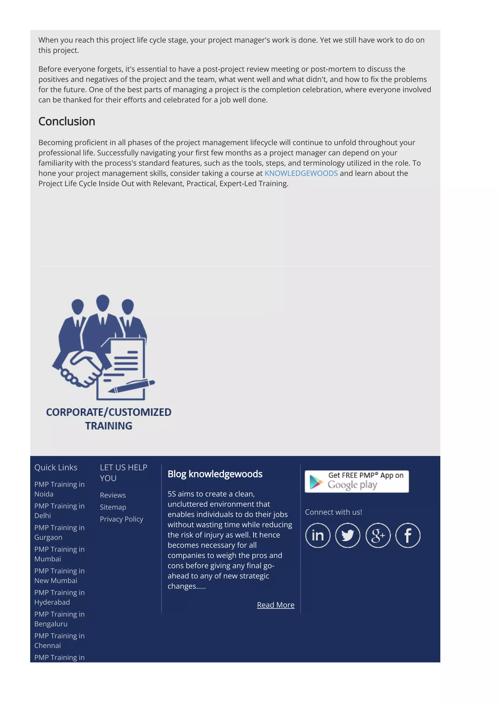 Understand the Project Cycle Management & Its Phases Introduction | PDF ...