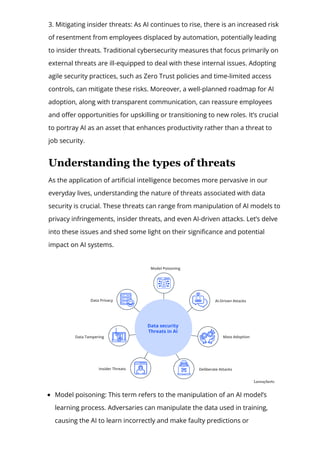 Data security in AI systems | PDF