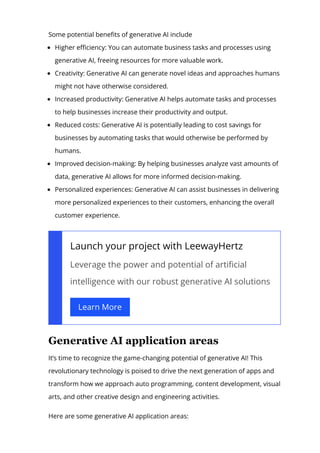 How to build a generative AI solution? | PDF