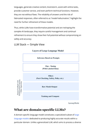 Train foundation model for domain-specific language model | PDF