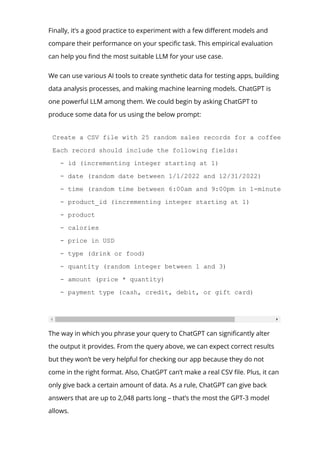 How to use LLMs in synthesizing training data? | PDF