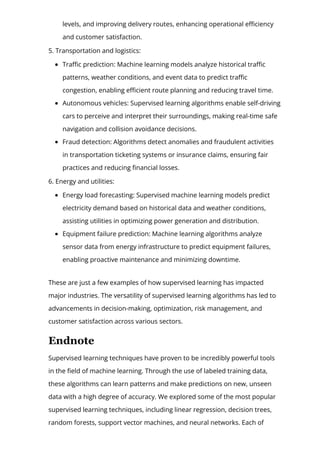 Supervised learning techniques and applications | PDF | Web Development ...