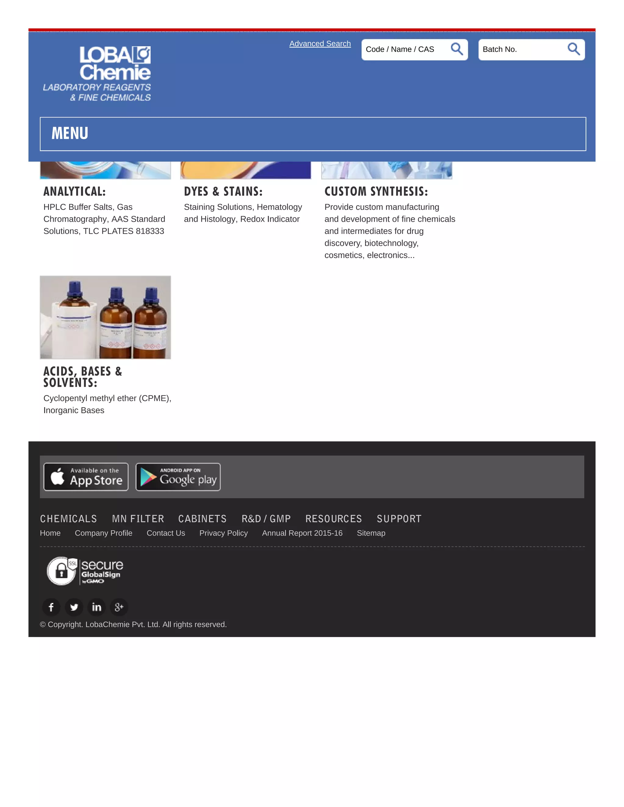 Loba Chemie | Solutions for Histology | PDF | Chemistry | Science