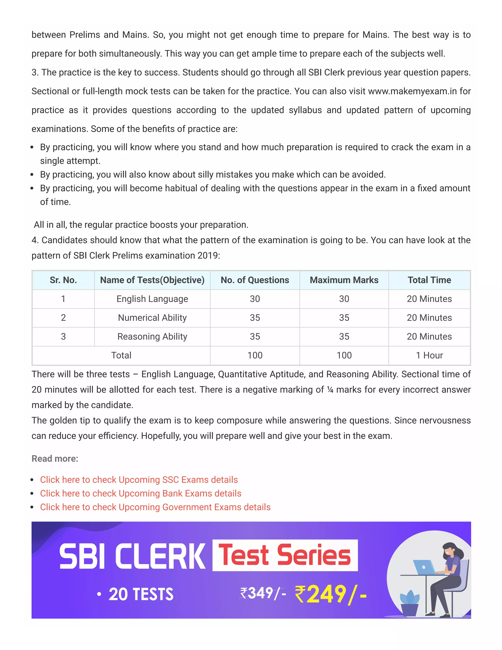 SBI Clerk 2020 | PDF