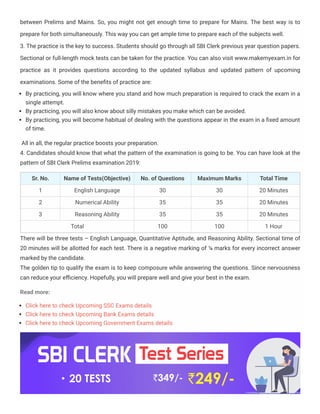 SBI Clerk 2020 | PDF