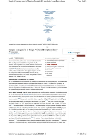 Www.medscape.org_viewarticle_581429_4 bph surgical management | PDF