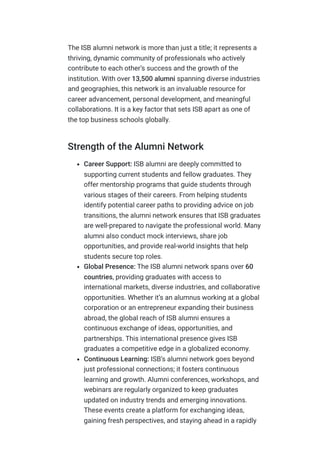 Notable ISB Alumni: Inspiring Leaders Across Industries | PDF