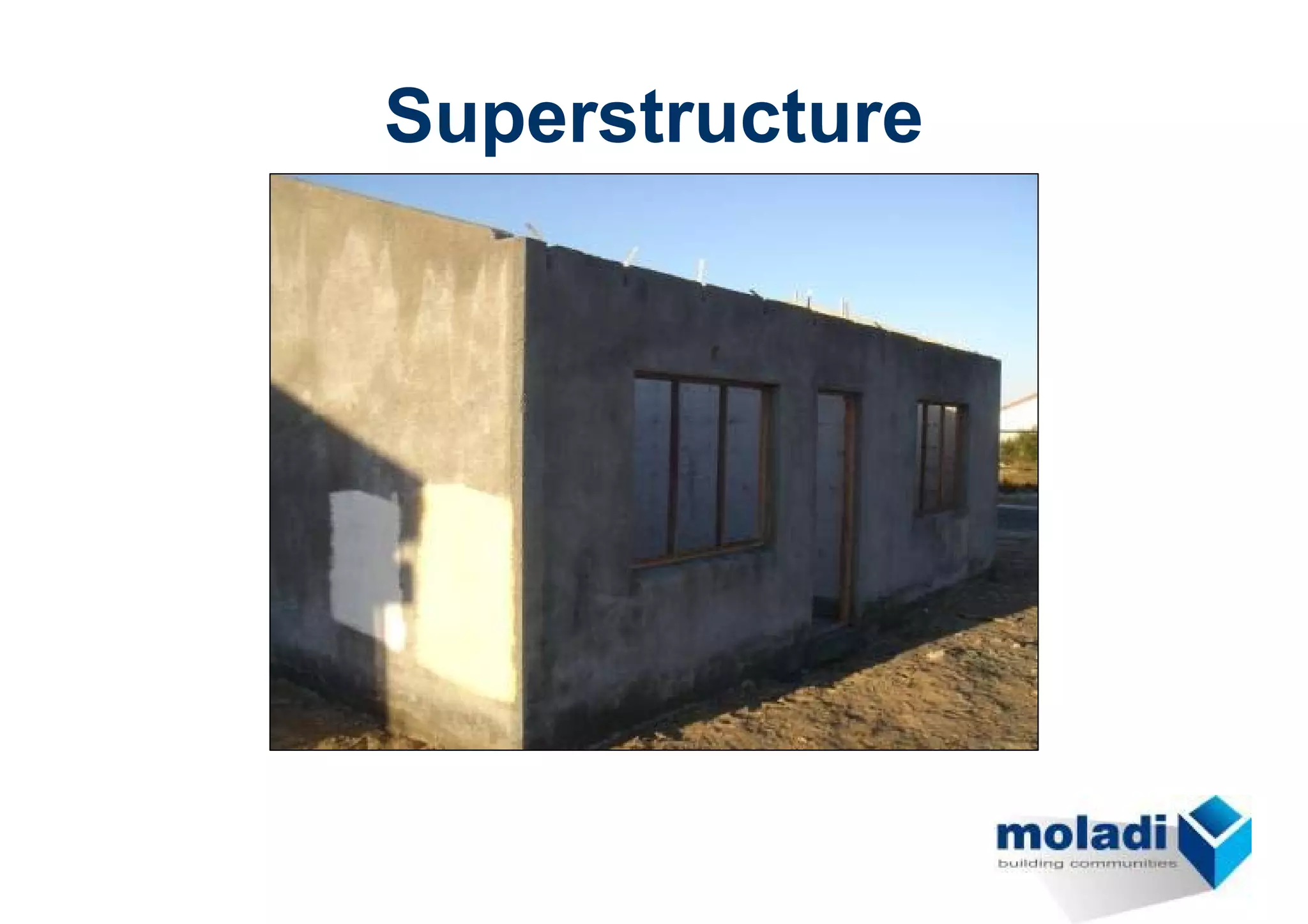 New low-cost housing technology - moladi | PDF