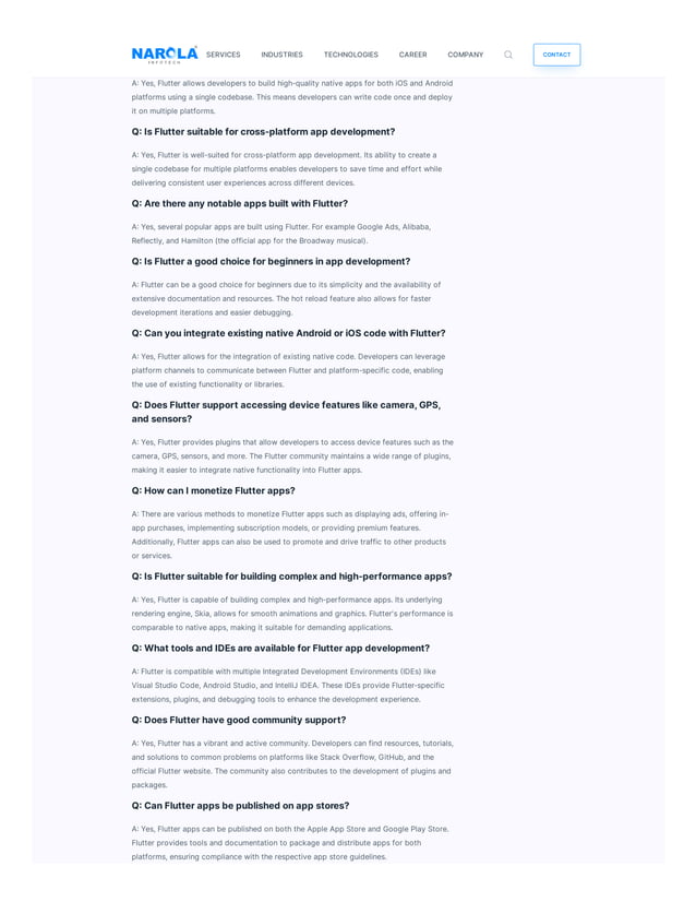 The Future Of Flutter App Development: What to Expect Next? | PDF