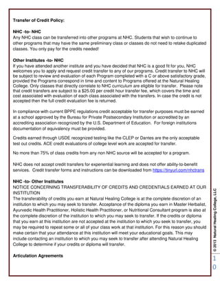 Www.Naturalhealingcollege.Com_NHC_Free_Catalog | PDF