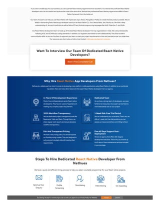 Hire React Native Developer | PDF