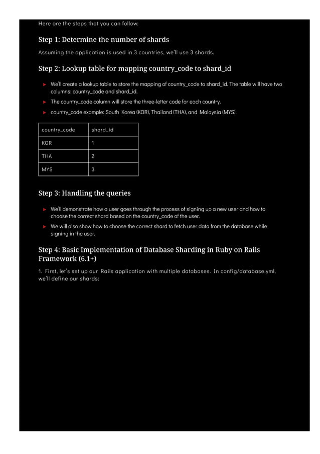 Database Sharding: Complete understanding | PDF | Databases | Computer Software and Applications