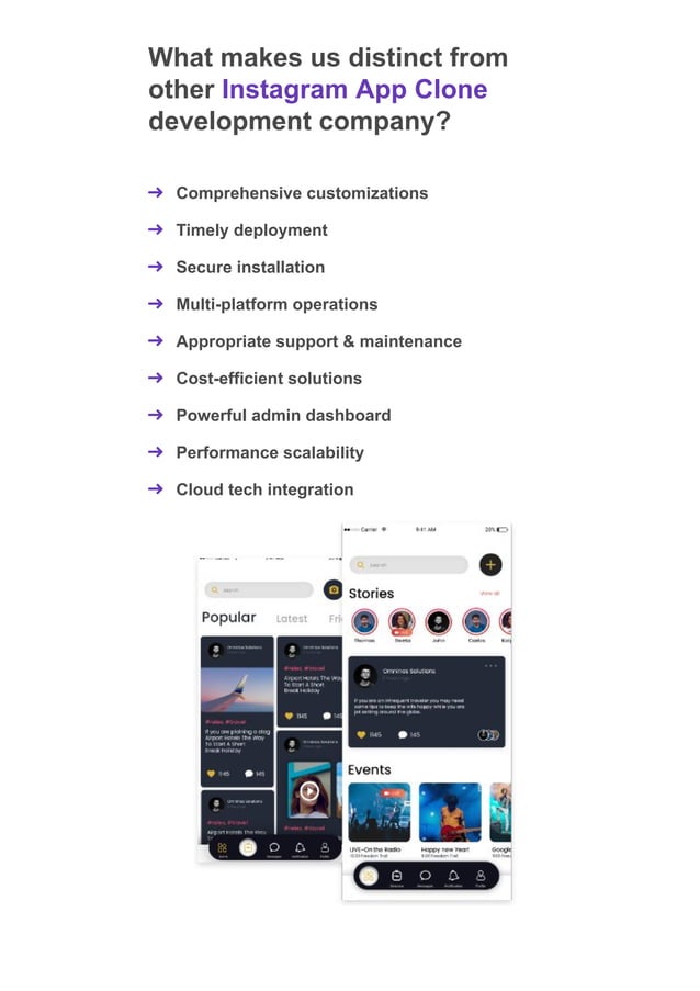 Instagram clone | PDF