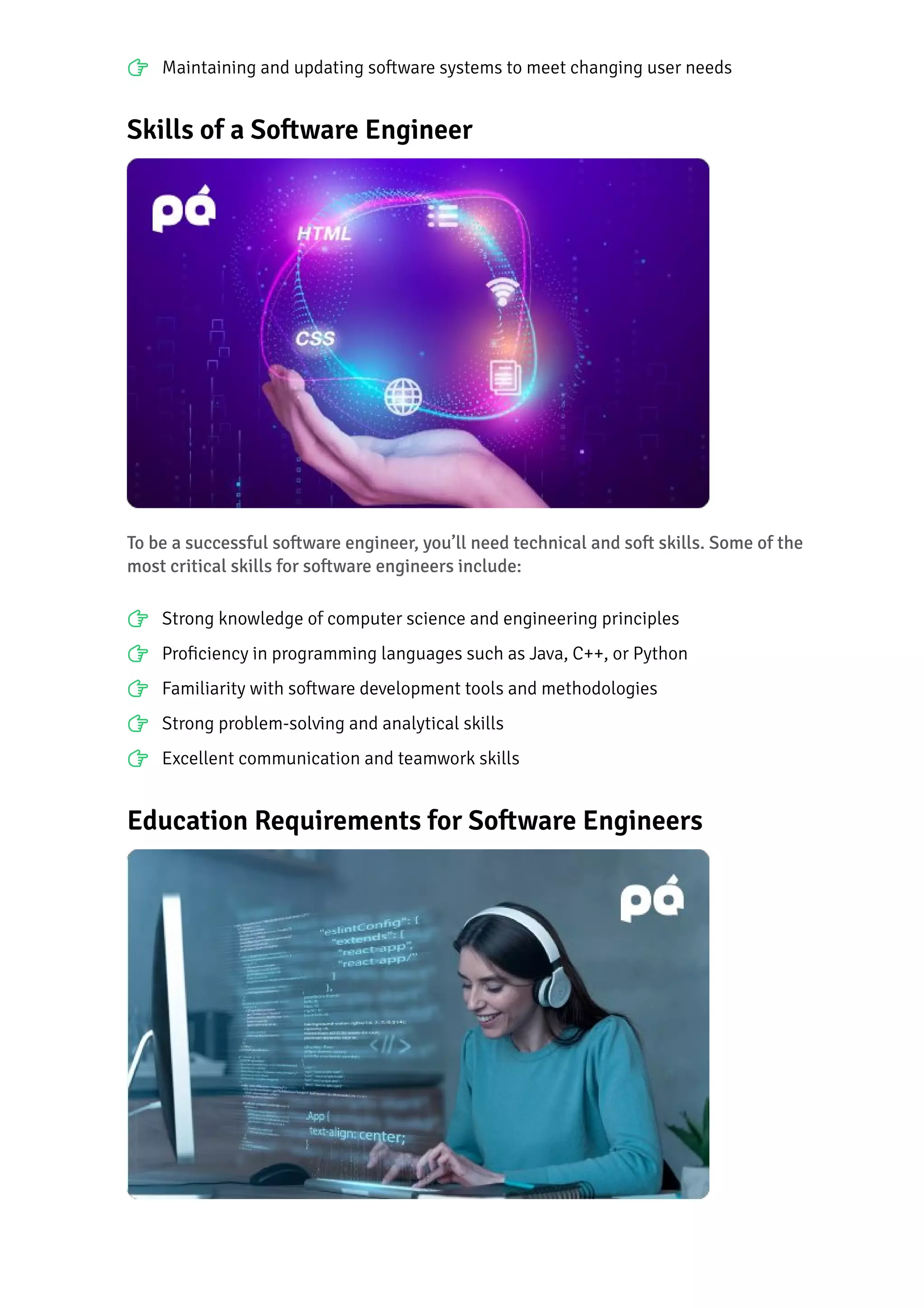 Software Developer vs. Software Engineer: Understanding the Difference | PDF