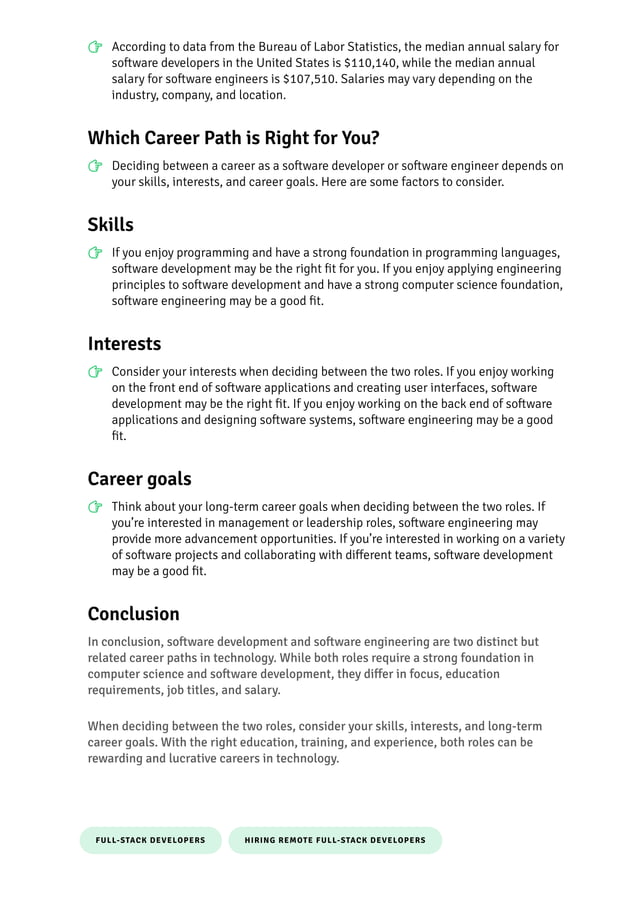 Software Developer vs. Software Engineer: Understanding the Difference ...