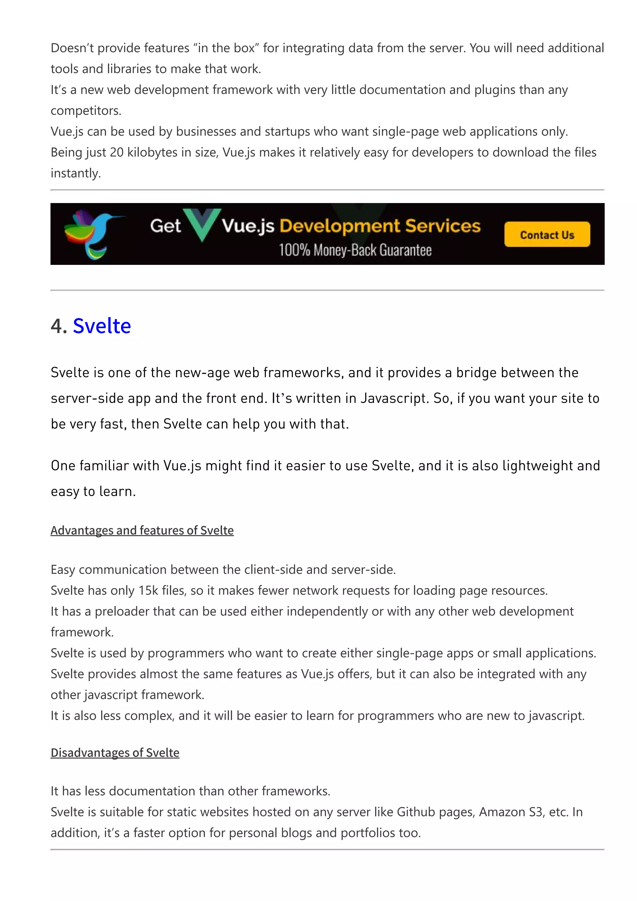 Top Web Development Frameworks Comparison: All You Need To Know | PDF ...