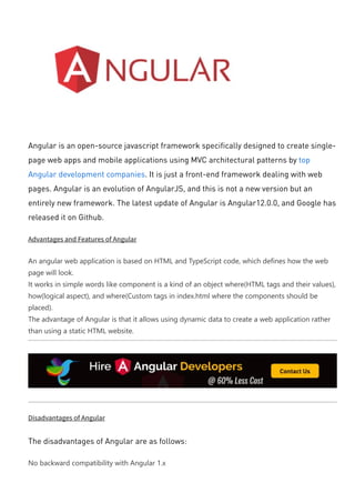 Top Web Development Frameworks Comparison: All You Need To Know | PDF | Web Development | Internet