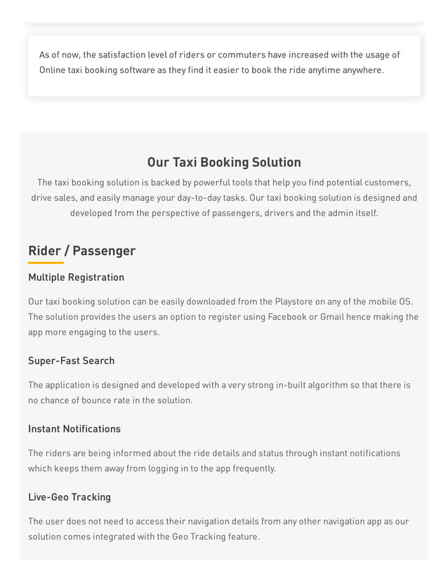 World's Most Powerful Taxi-booking solution Designed For your Business | PDF | Computer Software ...