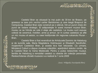 Castelul Bran | PPT
