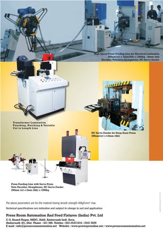 NC Servo Roll Feeder | PDF