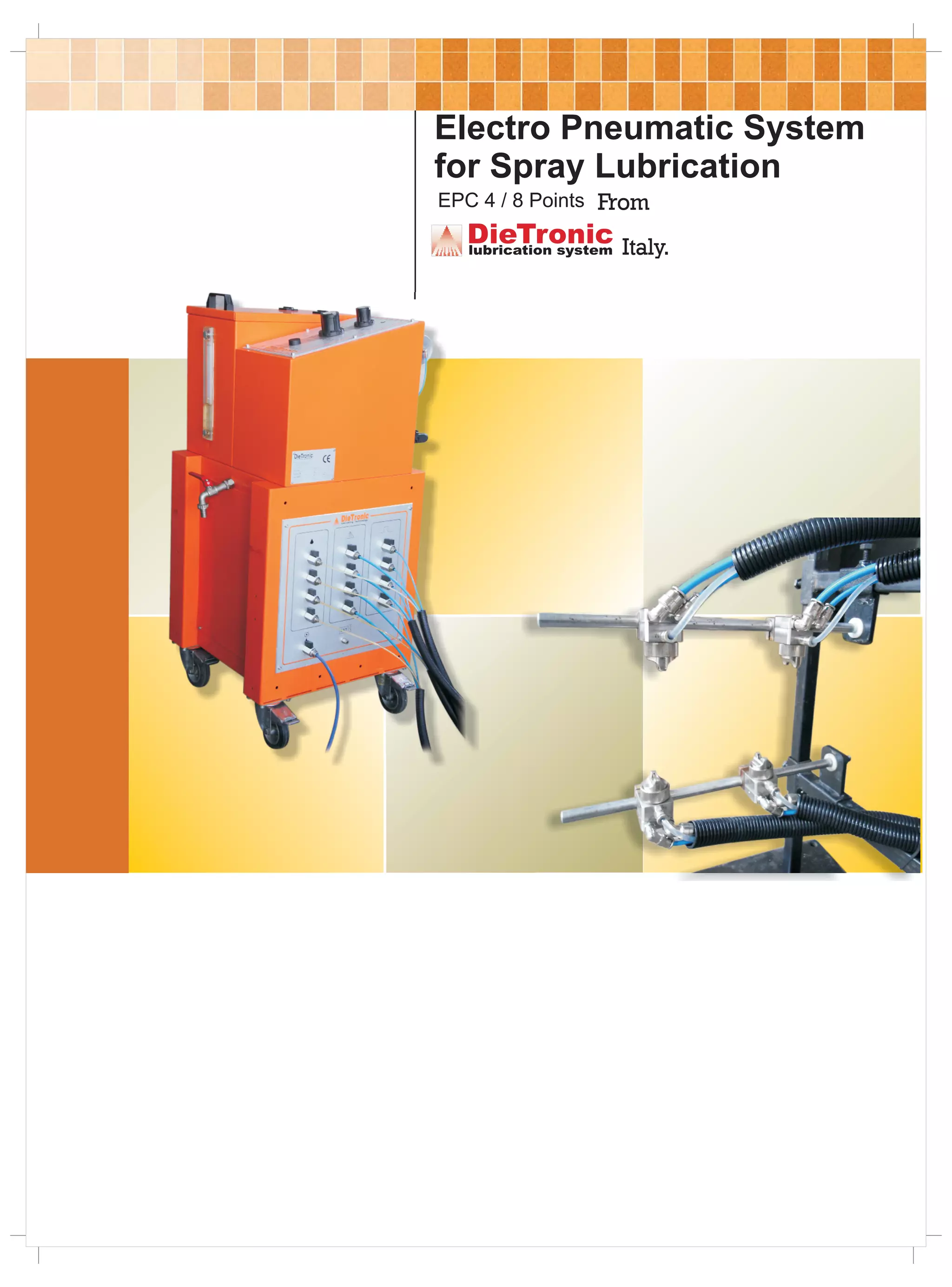 SPRAY LUBRICATION SYSTEM | PDF | Mechanical and Industrial Engineering ...