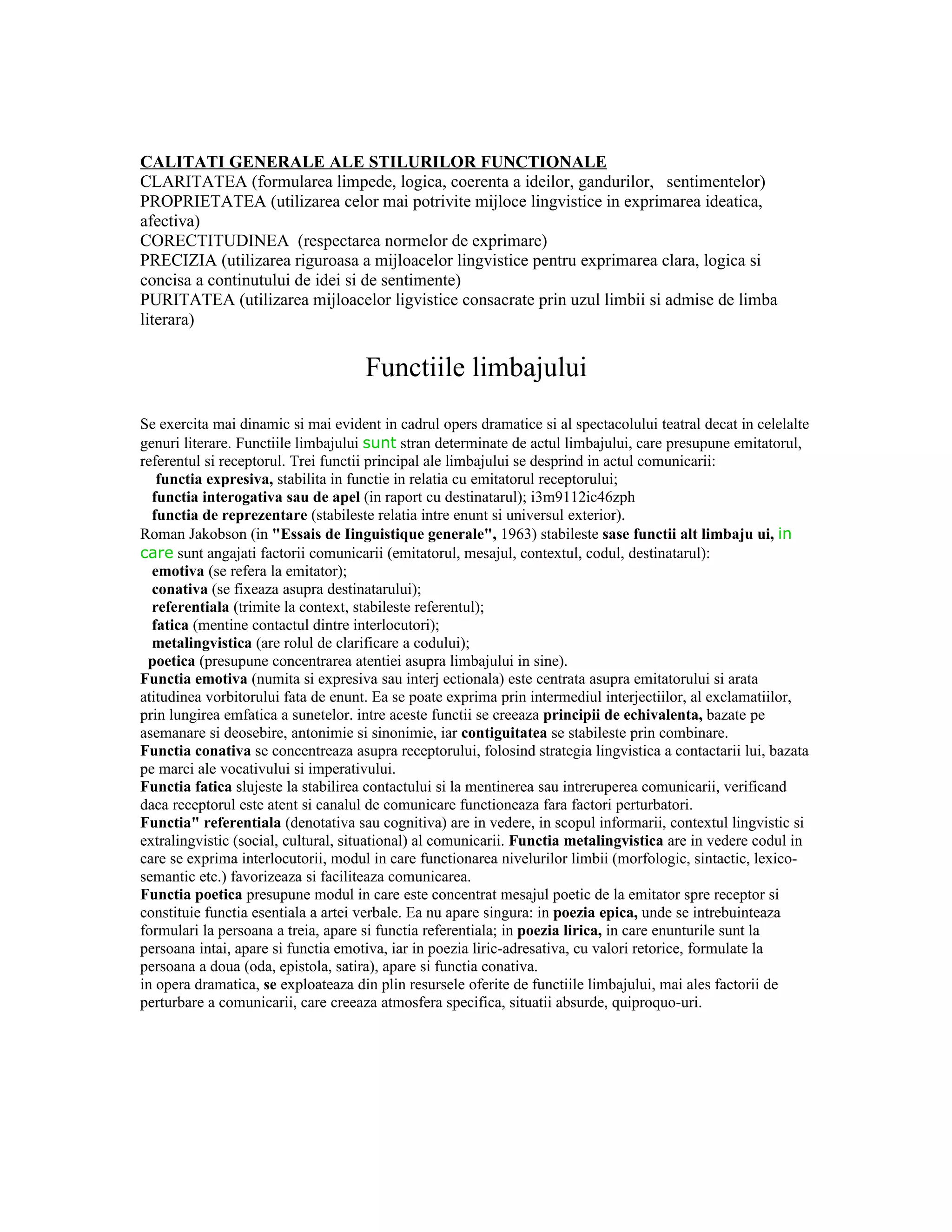 Www.Referat.Ro Stilurile Functionale Ale Limbii Romane.Doc61a7a | DOC