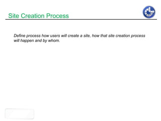 SharePoint Intranet Governance Sample Outline - www.sharepointpmp.com