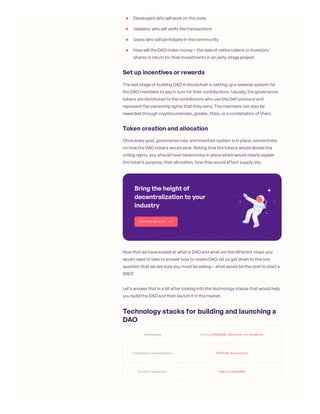 How to create a DAO on blockchain? | PDF | Computing | Technology & Computing