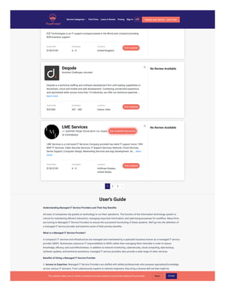 Managed IT Service Providers | PDF
