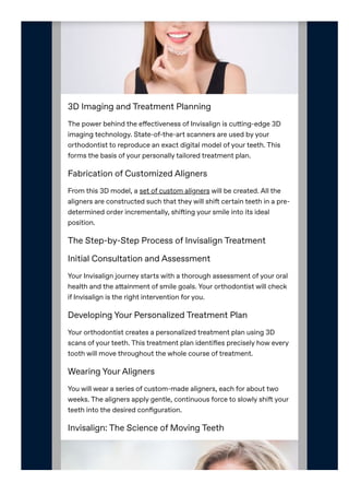 The Science Behind Invisalign: How It Works and Why It's Effective | PDF