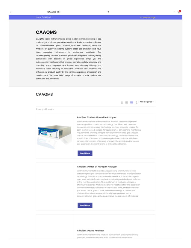 CAAQMS | PDF | Manufacturing Industry | Industries