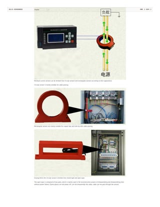 Residual current electrical fire detector | PDF
