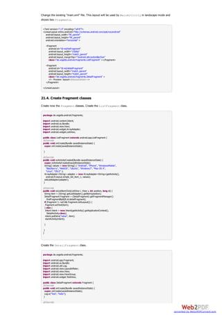 Android Development | PDF