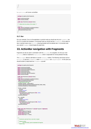 Android Development | PDF