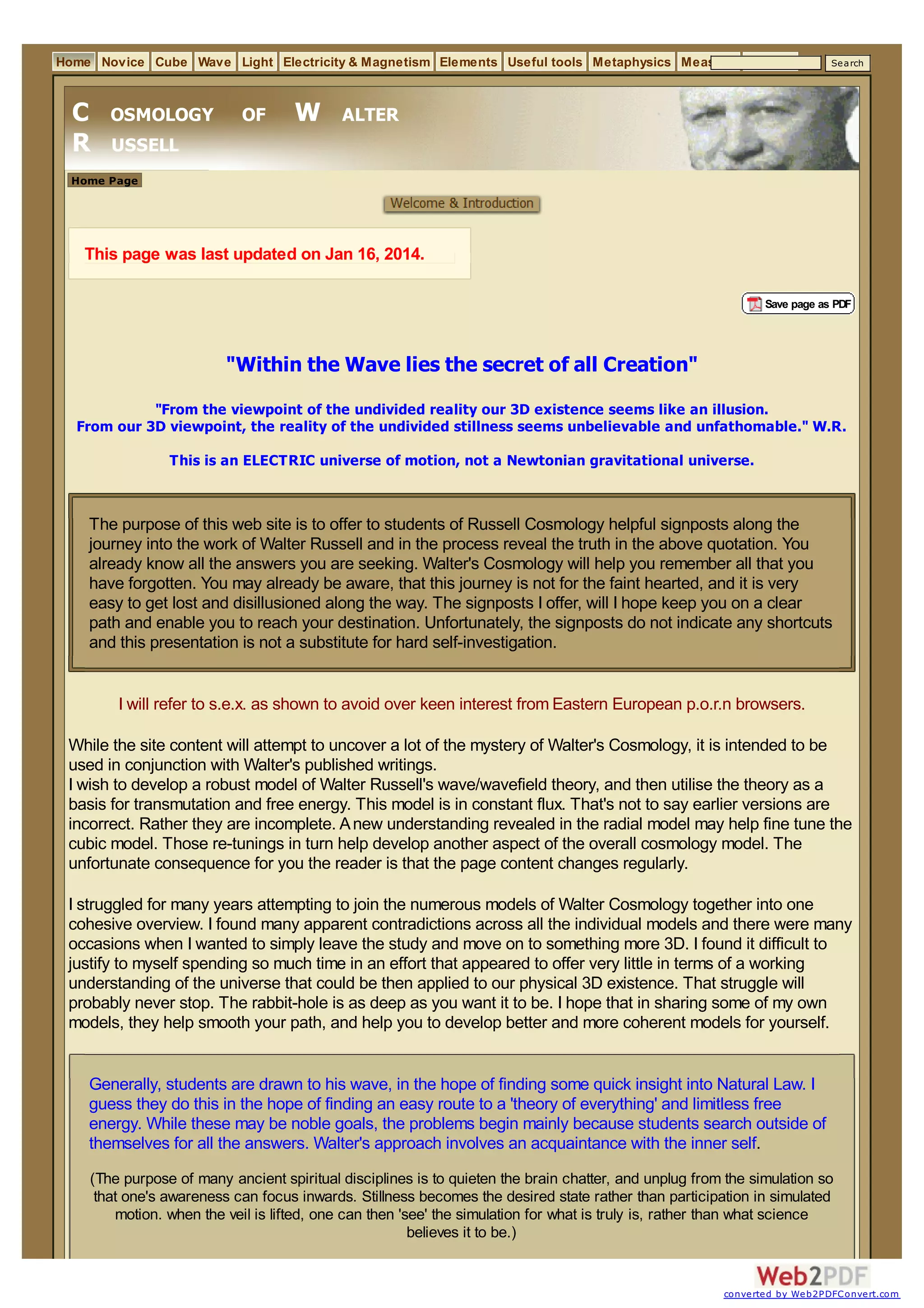 Www walter-russell-com | PDF