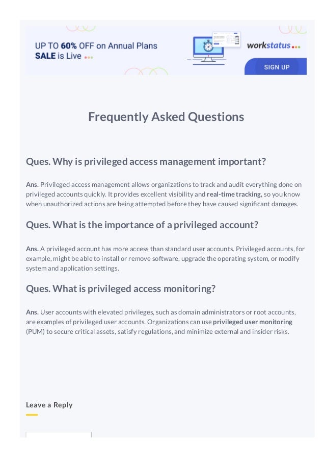 5 Reasons to Always Keep an Eye on Privileged Business Accounts | PDF