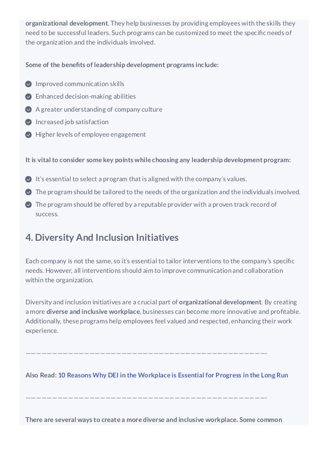 A Complete Guide to Employee and Organizational Development | PDF