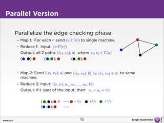 Counting Triangles and the Curse of the Last Reducer | PDF