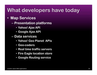 Location aware Web Applications | PDF