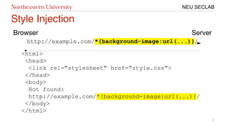 Large-Scale Analysis of Style Injection by Relative Path Overwrite | PDF
